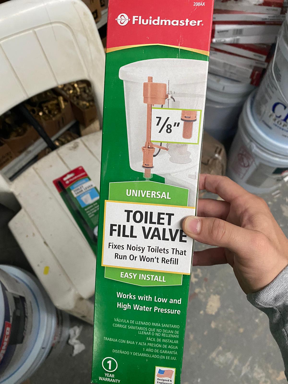 Válvula Entrada Inodoro Fluidmaster 200A - Ferreteria Caraballo